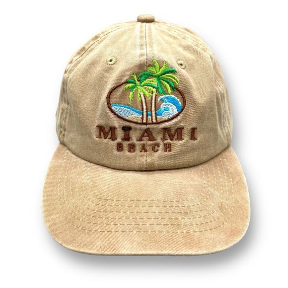 Unbranded | Accessories | Miami Beach Baseball Hat Cap Adjustable ...